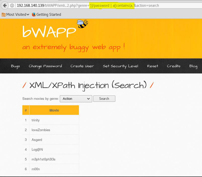 Xmlxpath Injection Search · Teckk2
